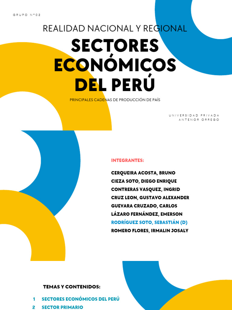 Sectores Economicos Exposicion - Diapositivas | PDF | Bancos | Dinero