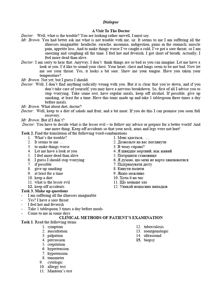 Clinical Examination Techniques Overview | PDF | Physical Examination ...