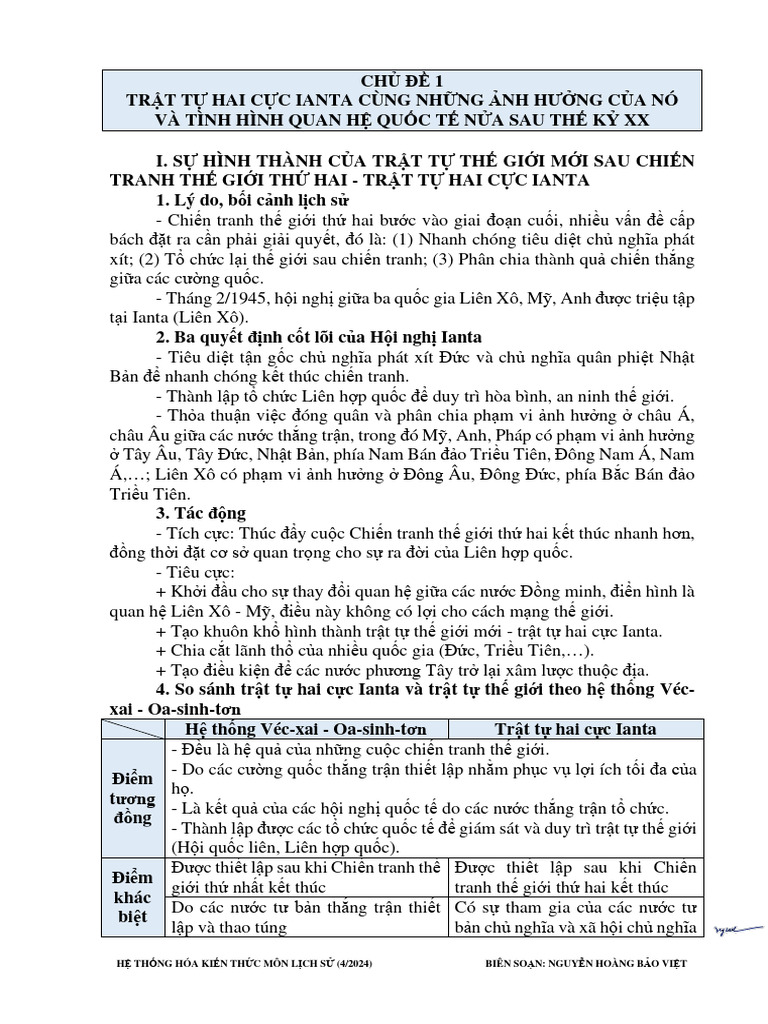 Chu de 1 - LSTG | PDF