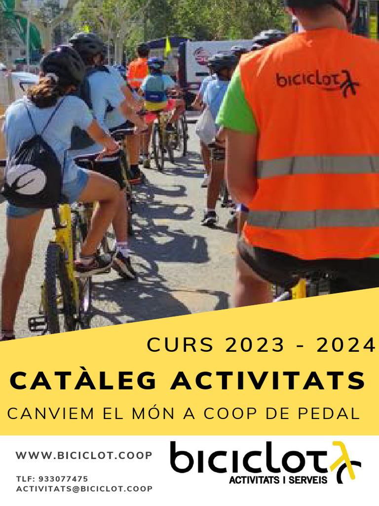 Cataleg - Activitats 2023 2024 19MB | PDF