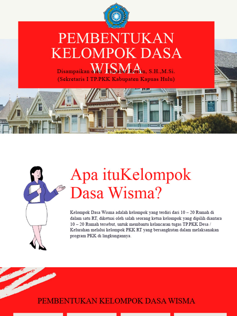 Pembentukan Kelompok Dasa Wisma | PDF