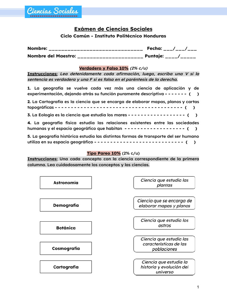 Ciclo Común_Exámen de Ciencias Sociales_III Bloque_2024 | PDF ... Ciclo Común_Exámen de Ciencias Sociales_III Bloque_2024 | PDF ...