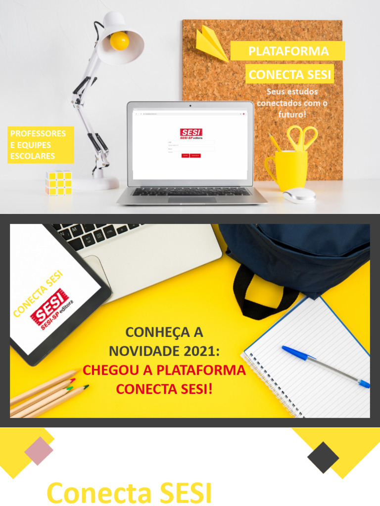 Tutorial-Conecta SESI - Professores | PDF | Informática