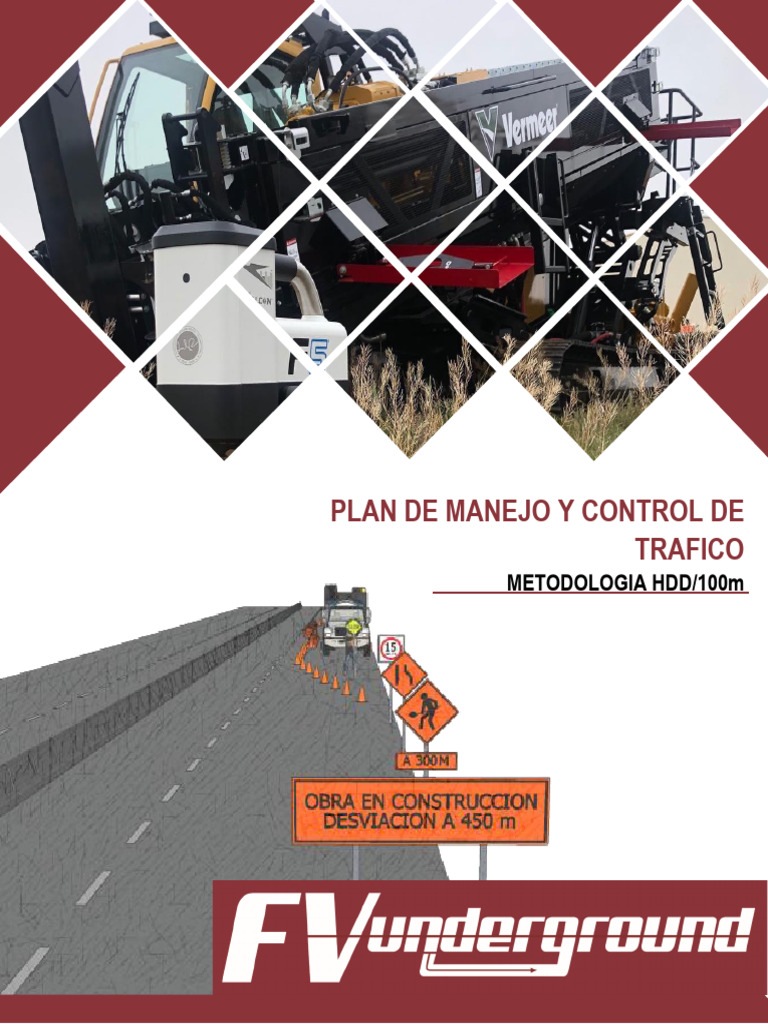 000 Plan de Manejo de Trafico General - 100 M_05102022 | PDF | Tráfico ...