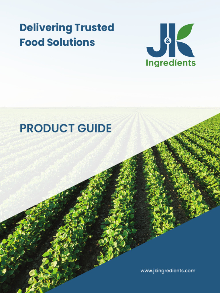 JKIngredients Product Guide June2023 | PDF | Breads | Cakes