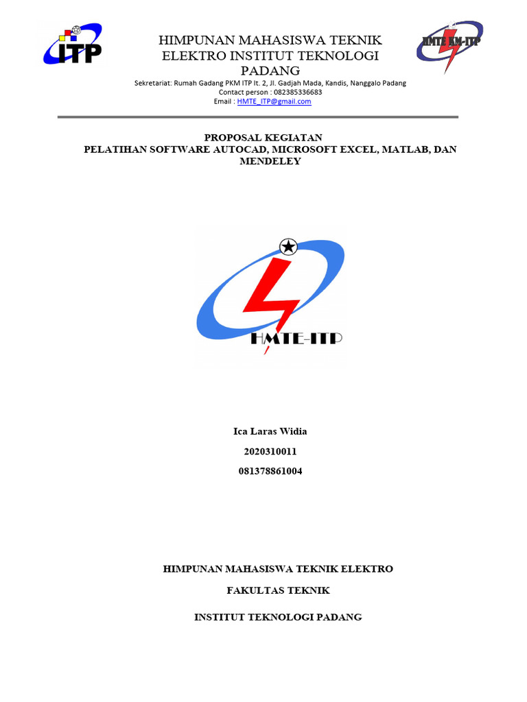 Proposal Pelatihan Autocad 2023 Final | PDF | Komputer | Teknologi & Rekayasa