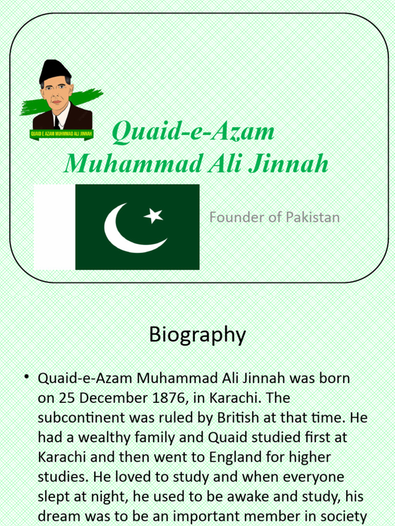 Quaid-e-Azam (1) | PDF