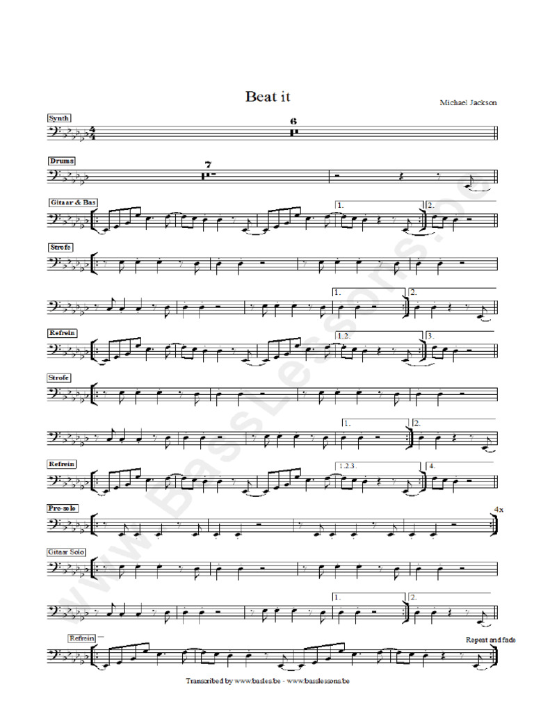 Beat It | PDF