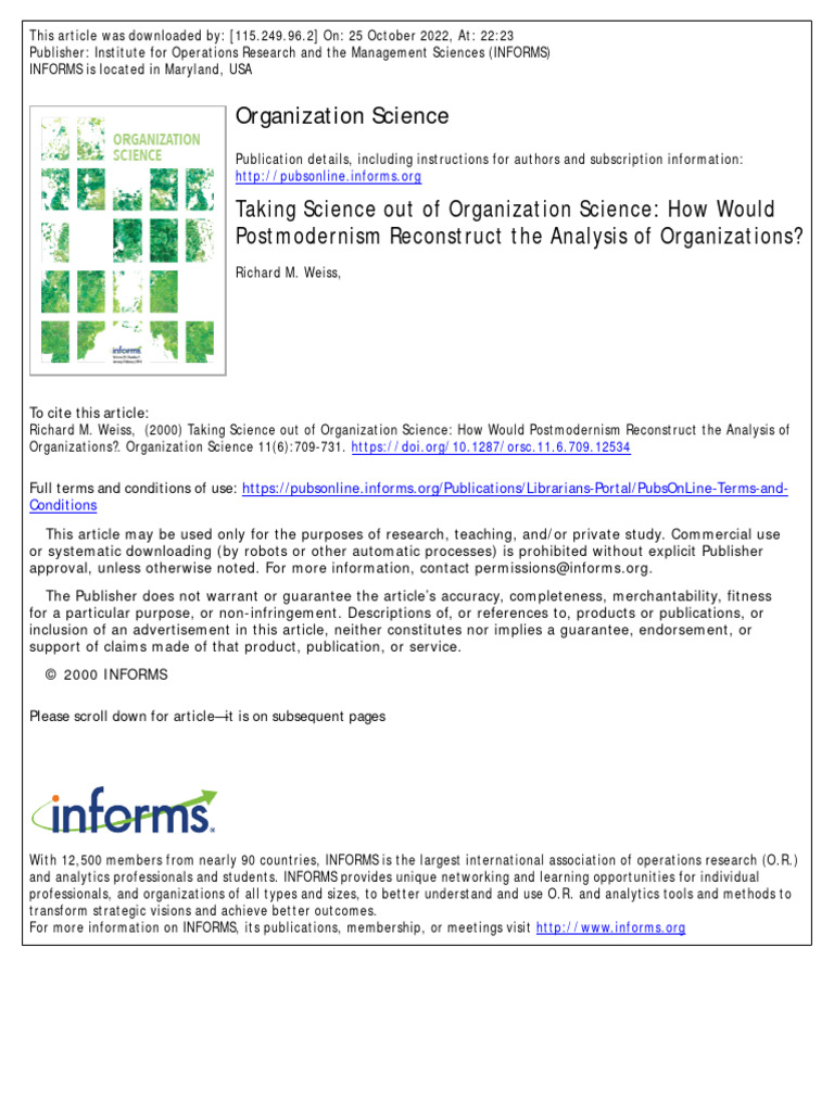 Er 2 | PDF | Postmodernism | Science