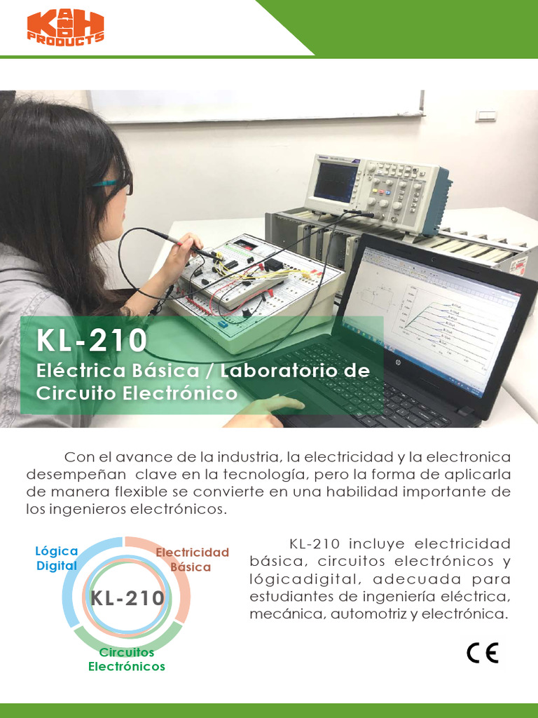 KL-210: Laboratorio de Circuitos y Lógica Digital | PDF | Electrónica | Red eléctrica