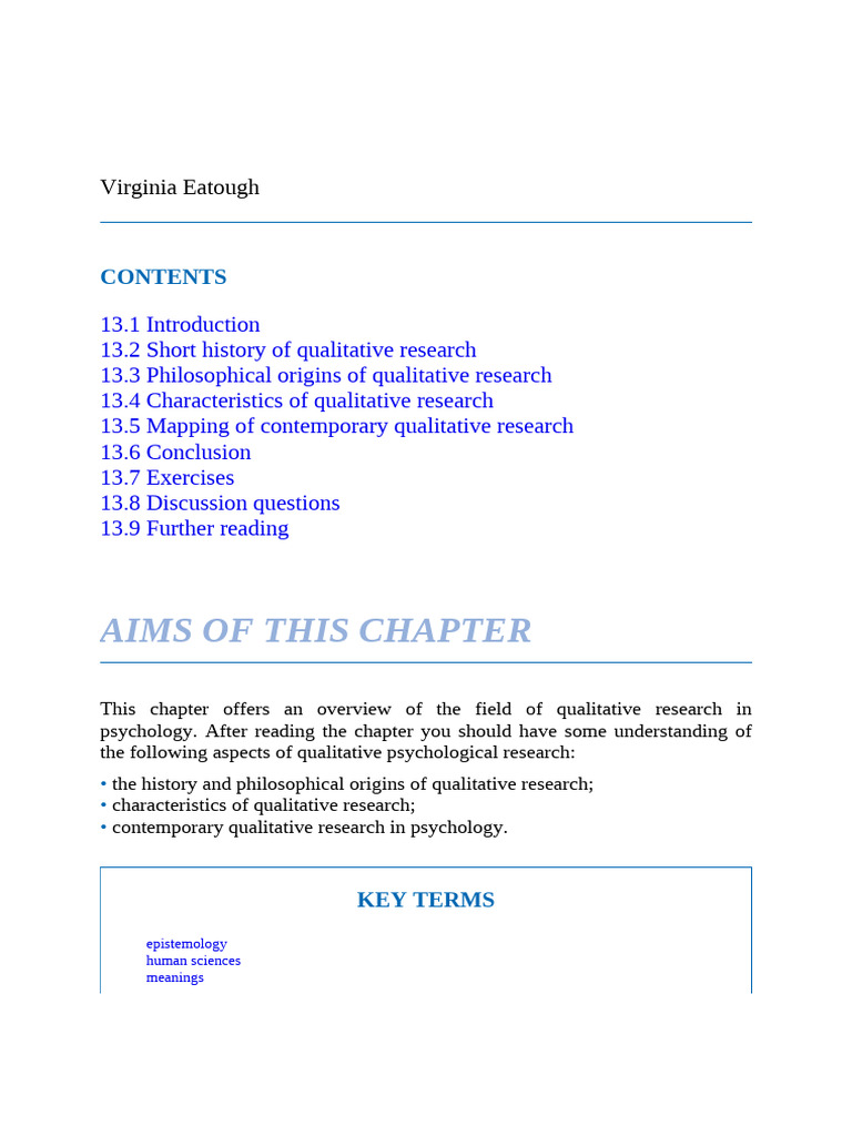 Breakwell - 13 Chapter | PDF