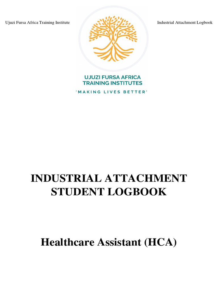 Industrial Attachment Logbook Guide | PDF | Medical Specialties ...
