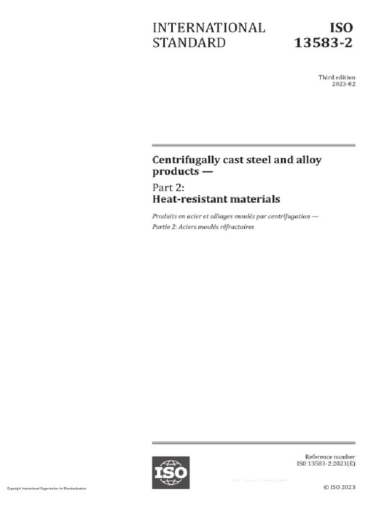 Iso 13583-2-2023 | PDF