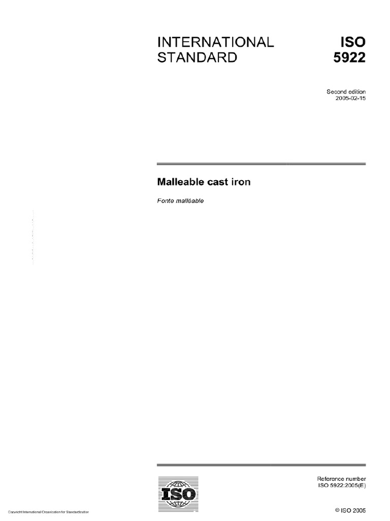 2.ISO 5922-2005 Gang Deo | PDF