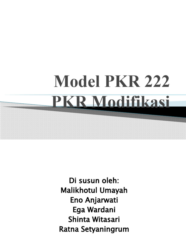 Model PKR 222 | PDF
