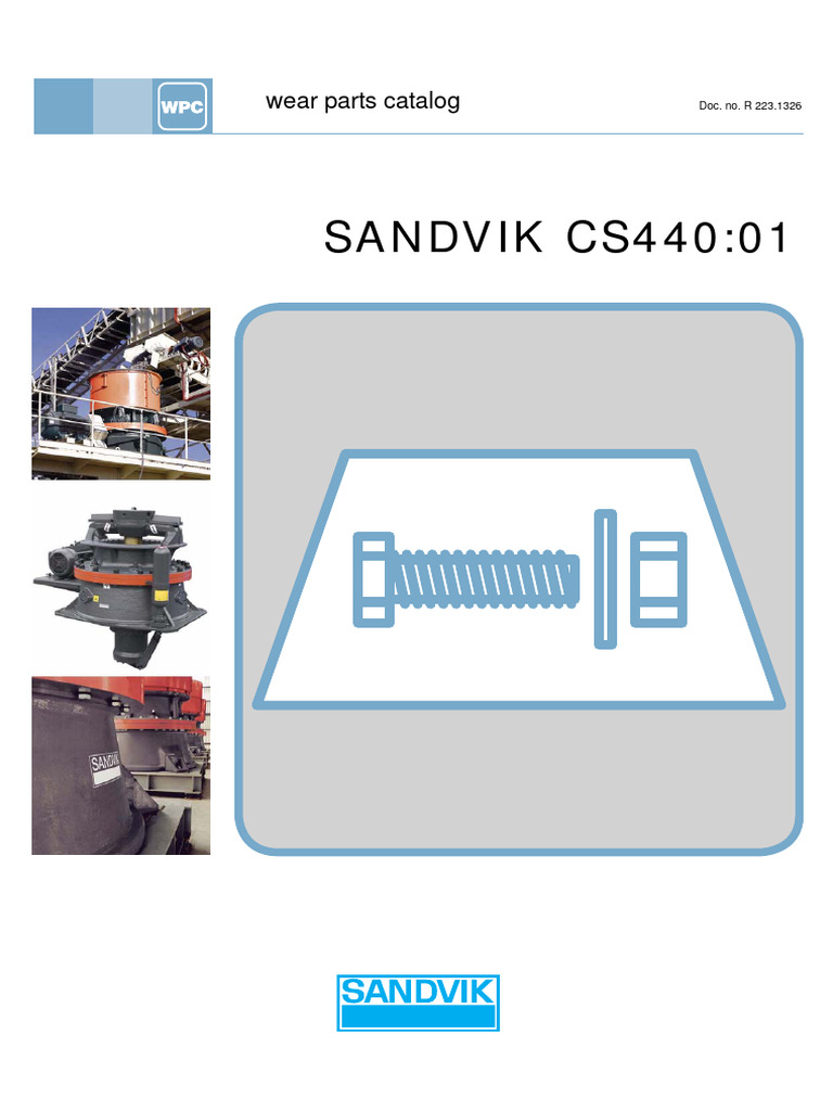 CS440-01 WPC R223.1326-01 | PDF | Screw | Equipment