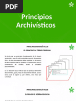 Principios Archivísticos Esenciales | PDF