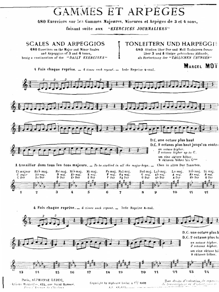 480 Escalas e Arpejos | PDF