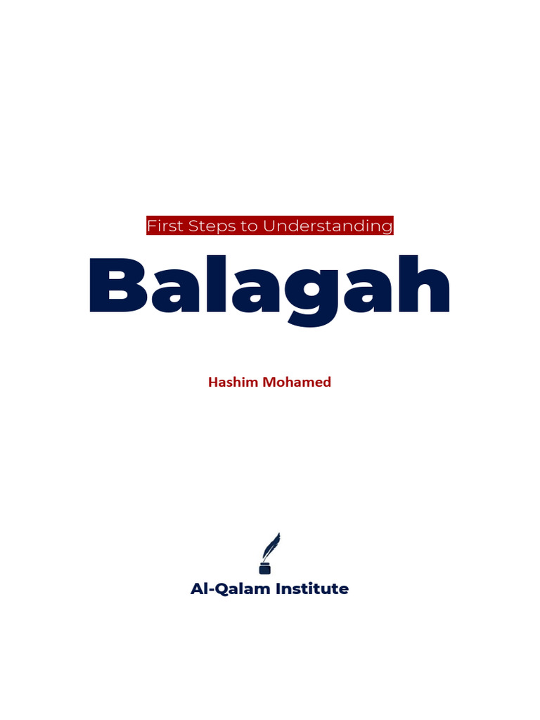 FSTU Balagah 2nd Edition | PDF | Grammatical Tense | Verb