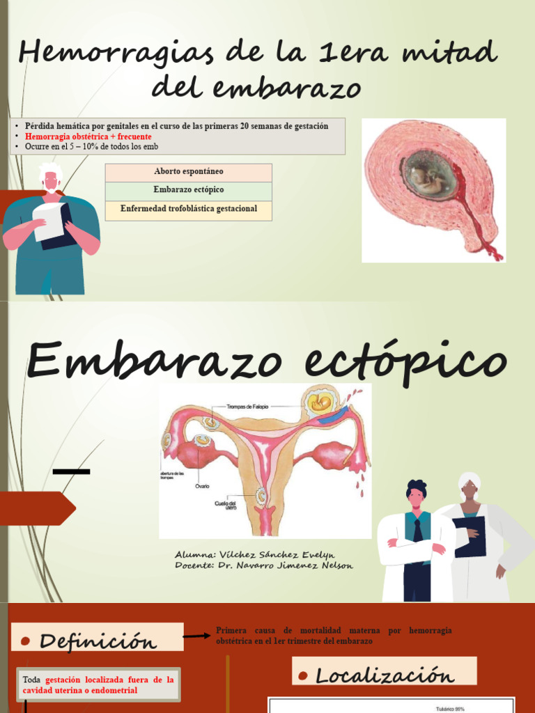 EMBARAZO ECTOPICO FINAL | PDF | El embarazo | Reproducción humana