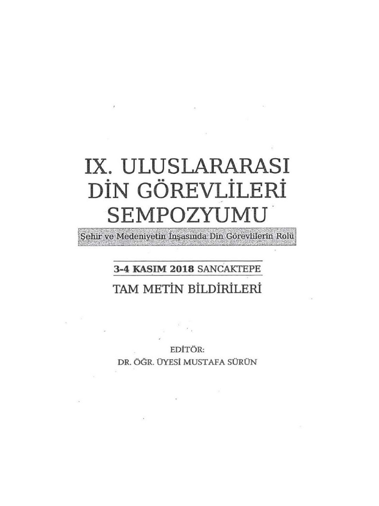 Bir Cami Sanati Olarak Husn I Hat Mimari | PDF