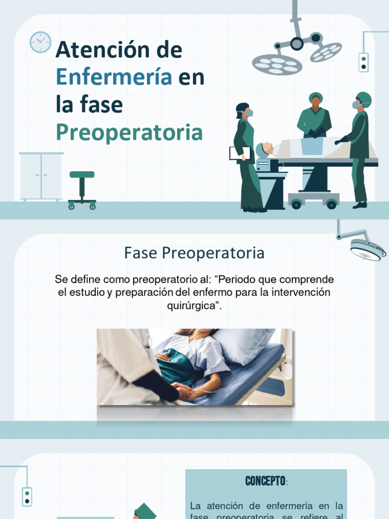 Preoperatorio | PDF | Cirugía | Anestesia
