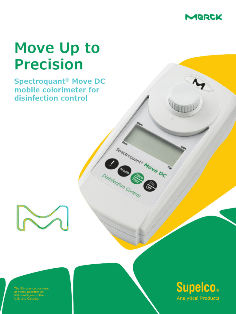 Spectroquant Move DC MK | PDF | Chlorine | Ozone