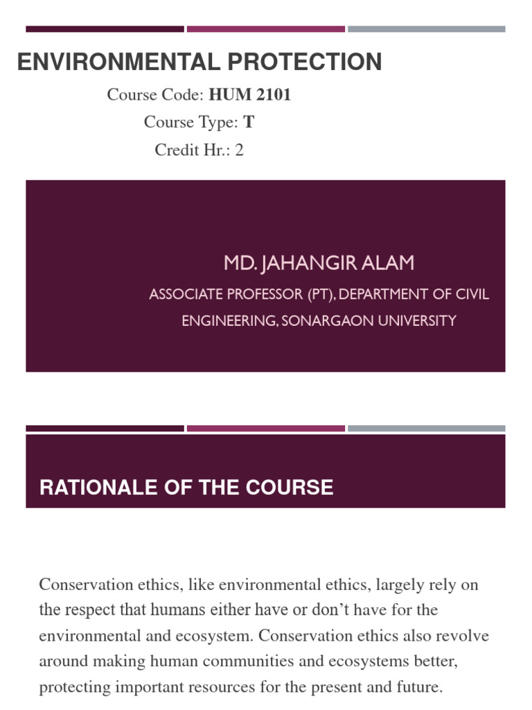 Lecture 1 Basics of Environmental Studies | Download Free PDF | Natural Environment | Ecosystem