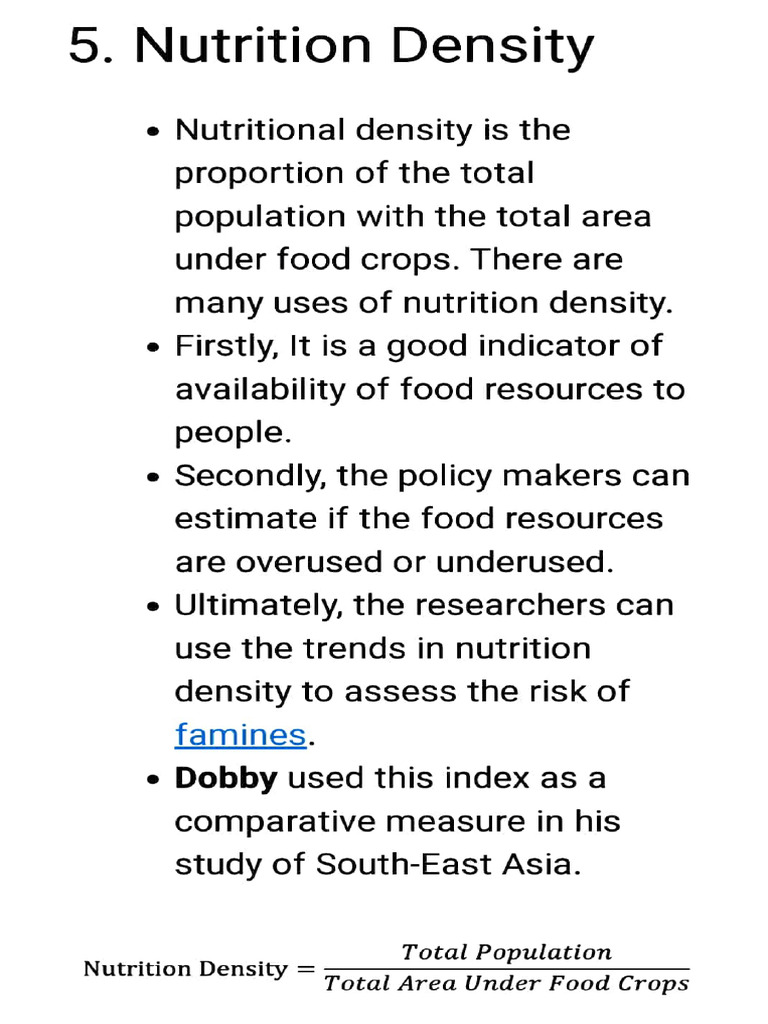 Population Density and Types | PDF