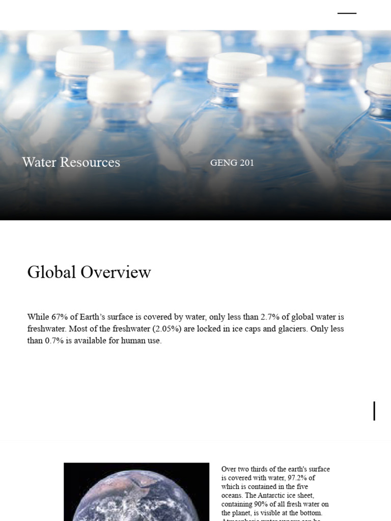 Water Module | PDF | Hydrology | Surface Runoff