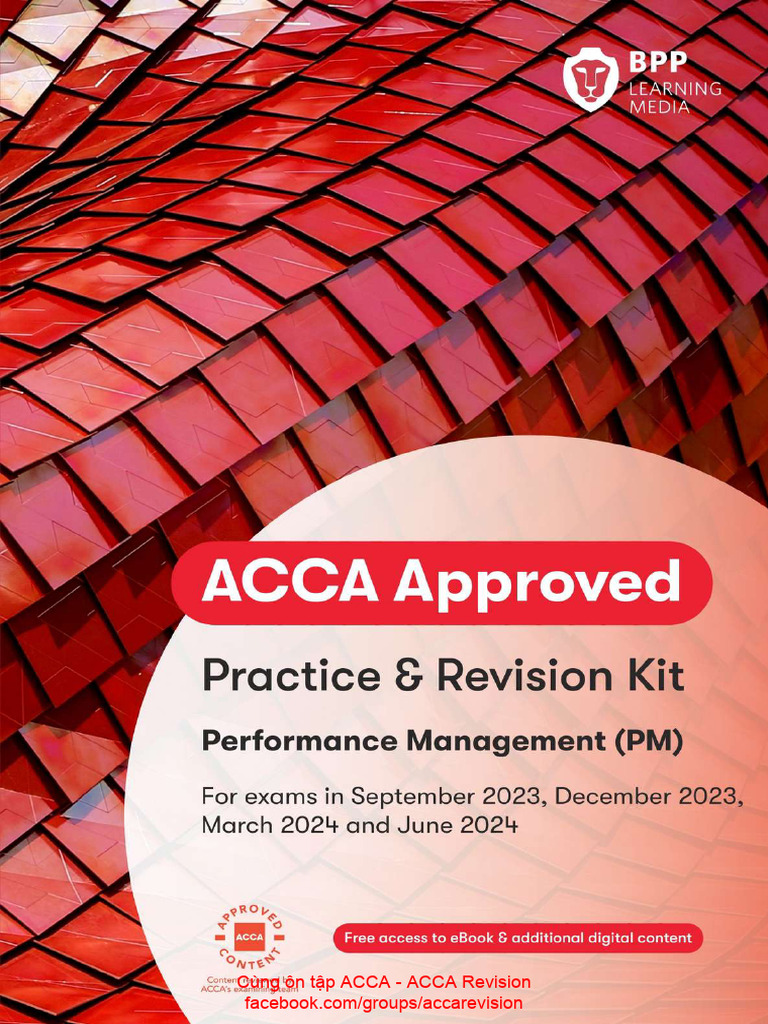 PM BBP Exam Kit 2023-24ACCA Revision | PDF