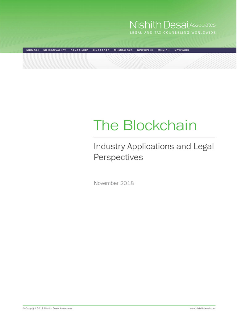 The Blockchain | PDF | Cryptography | Bitcoin