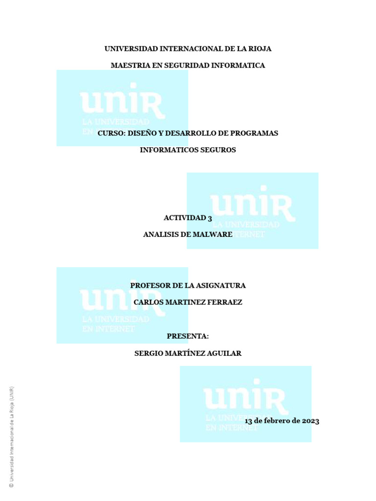 Analisis de Malware | PDF | Archivo de computadora | Malware