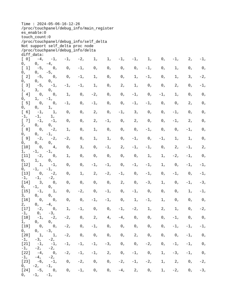 TP Debug Info | PDF | Technology & Engineering