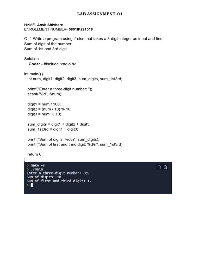 Wa0000 1 | PDF | Computer Programming | Computing