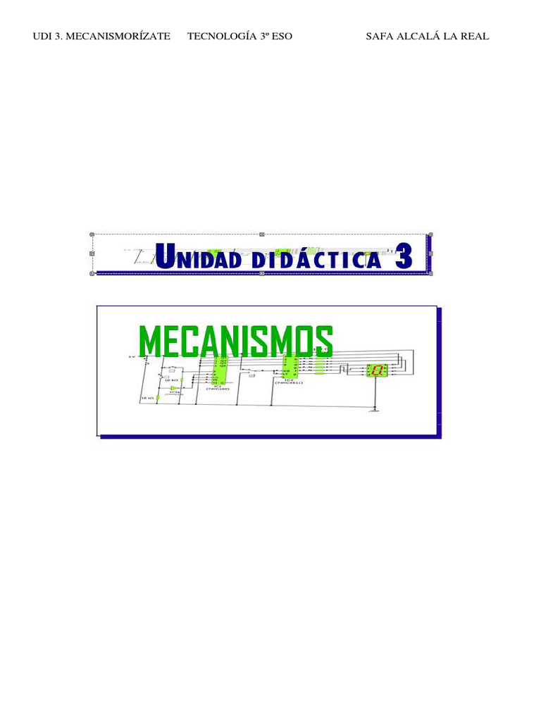 Mecanismos Tecnología | PDF | Engranaje | Eje