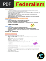 NCERT Class 10 Political Science Federalism | PDF | Federation | Federalism