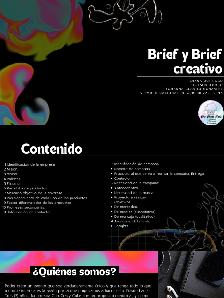Brief Creativo | PDF | Cliente | Marketing