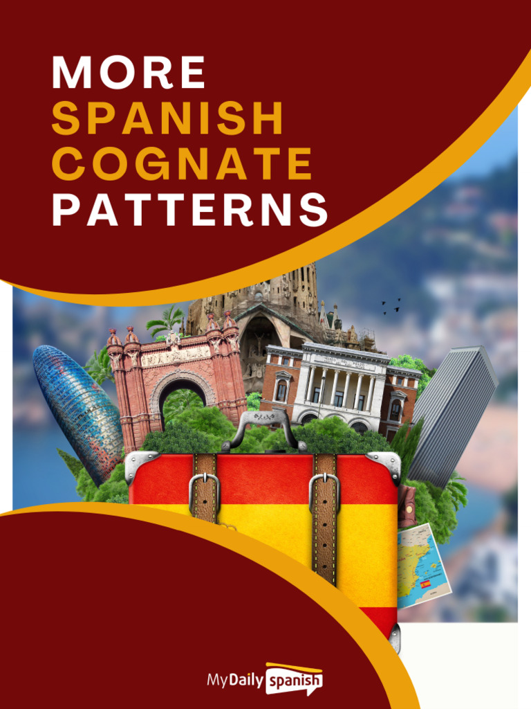 Spanish Cognate Patterns Guide | PDF | English Language | Grammatical ...