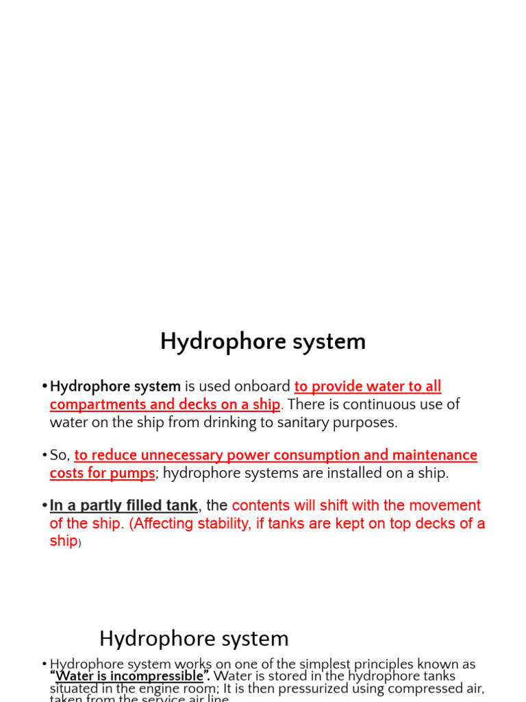 Hydrophore and Calorifier | PDF | Water Heating | Pump