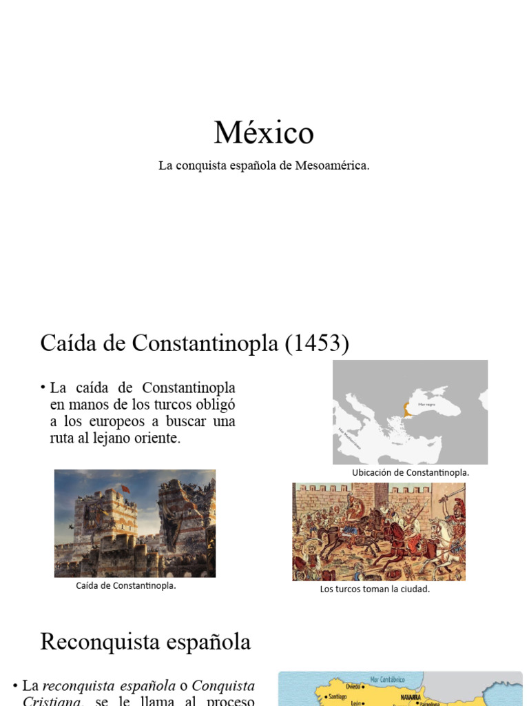 Conquista Española | PDF | Hernán Cortés | Cristobal colon