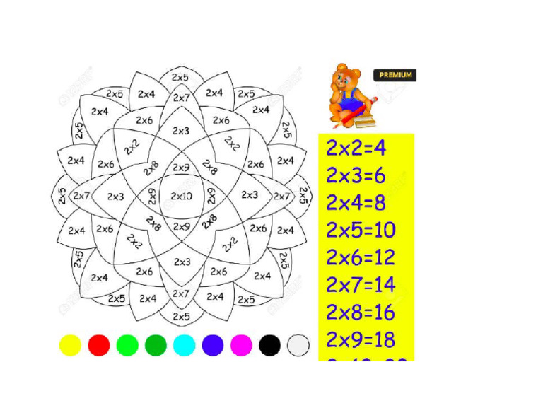 mandala multiplicaciones | PDF