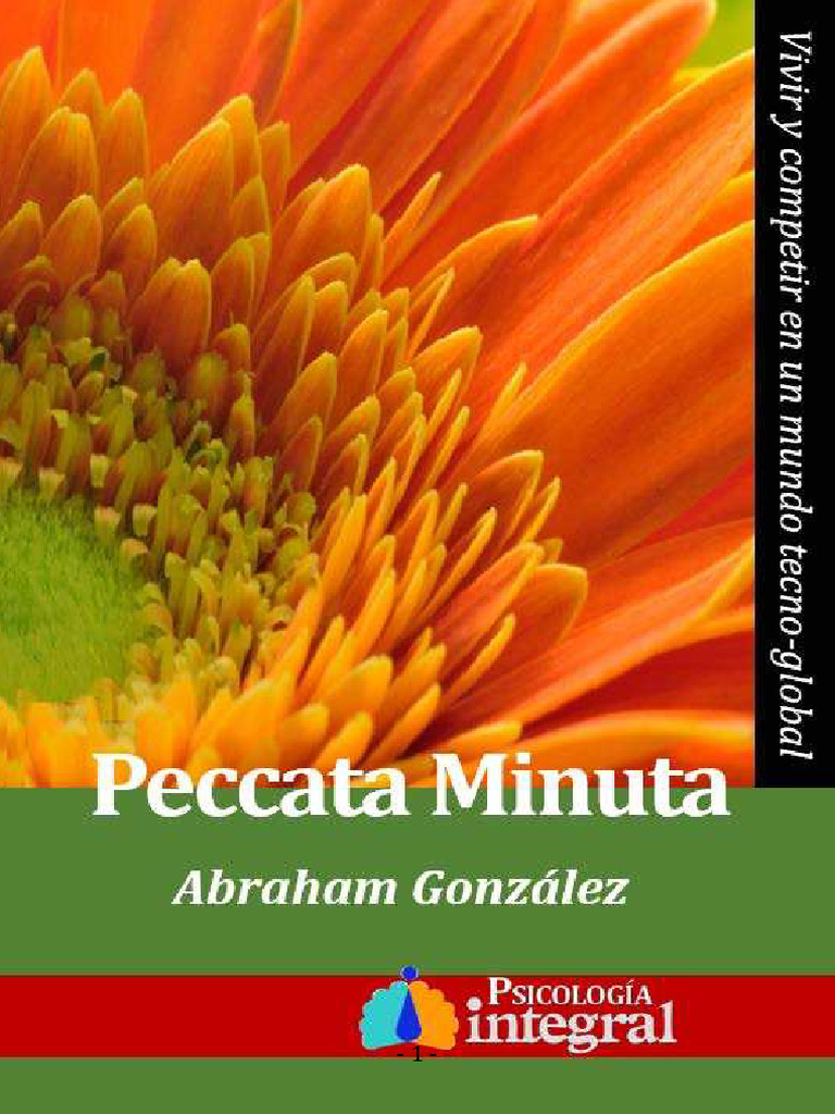 Peccata Minuta Abraham Gonzalez Lara 202 | PDF | Vejez | Familia