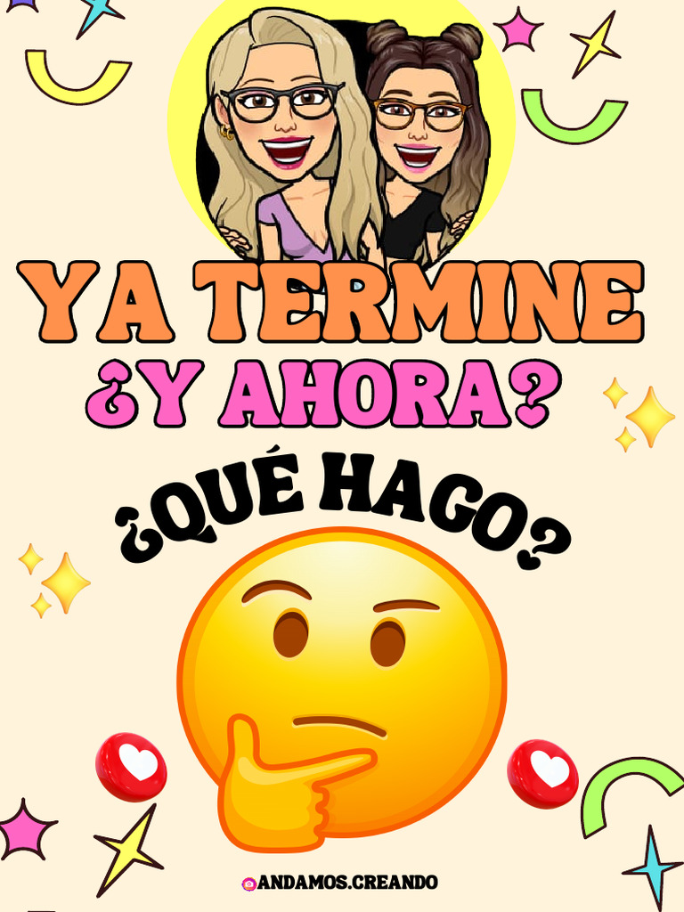 Ya Termine y Ahora Que Hago. Primaria | PDF