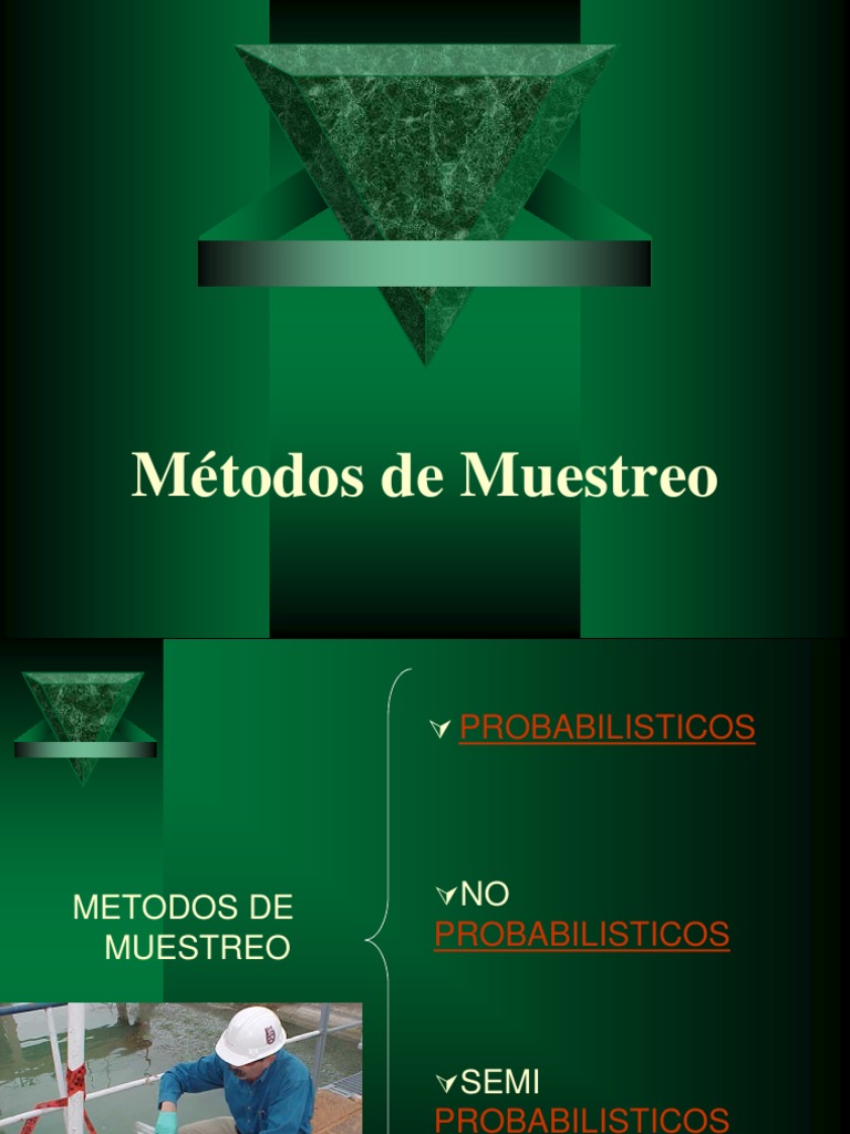 Metodos de Muestreo | PDF | Muestreo (Estadísticas) | Matemáticas Aplicadas