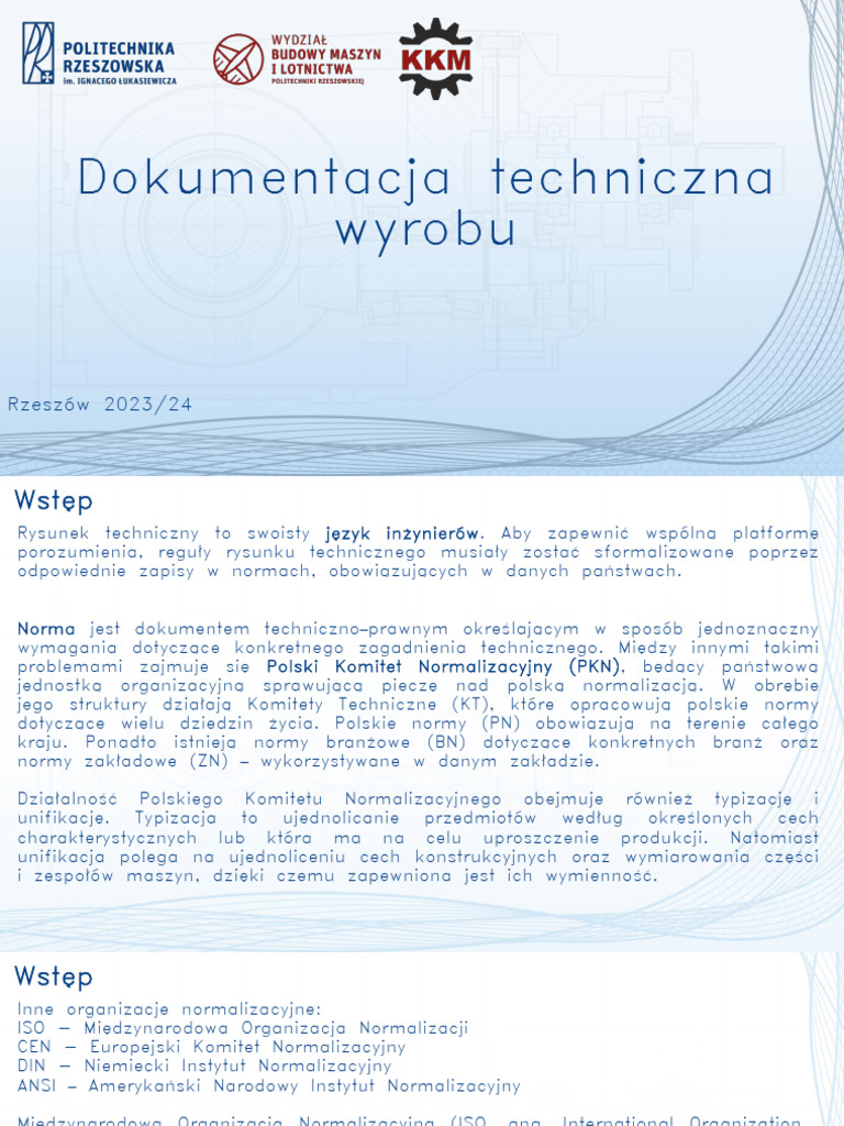 IM Wyklad 05 Dokumentacja | PDF