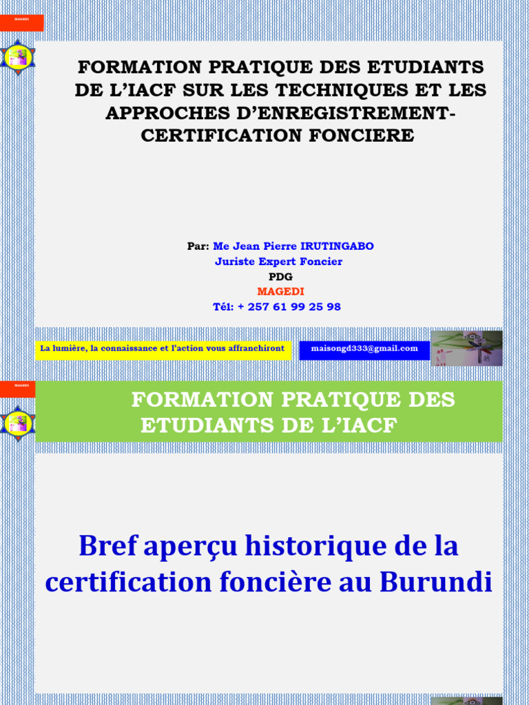 BREF APERCU HISTORIQUE DE LA CERTIFICATION | PDF