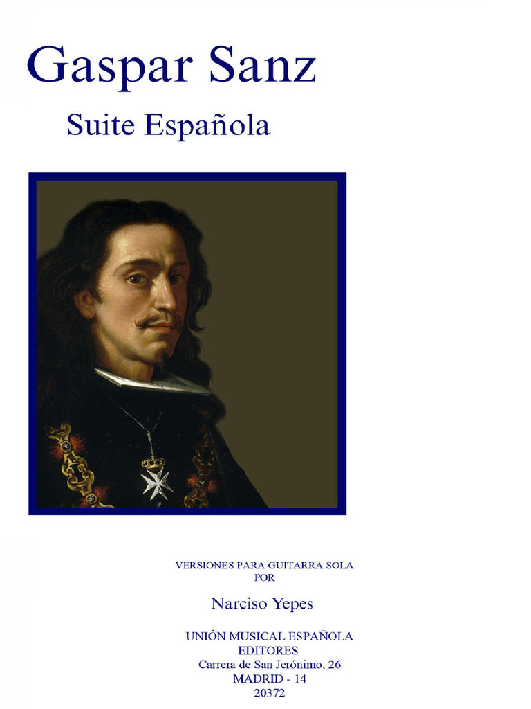 Suite Española-Gaspar Sanz | PDF