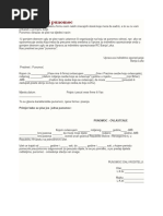 Bankovna Uplatnica | PDF