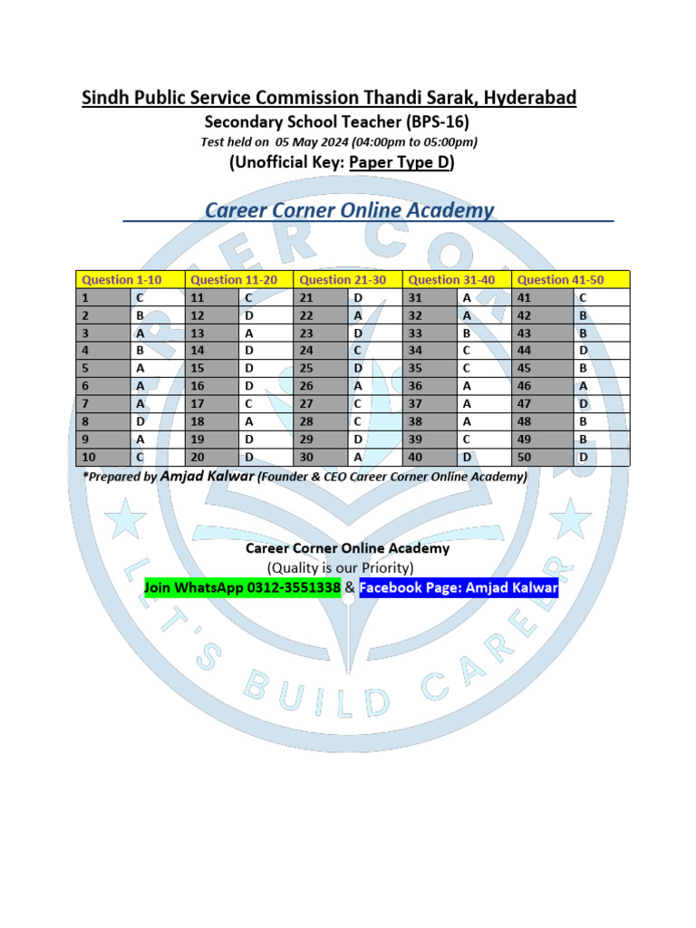 SST KEY 5 May Evening | PDF